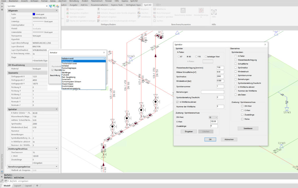 Armatur Sprinkler - IDAT